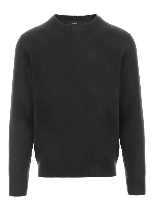 Vince Cashmere Pullover Sweater - Black