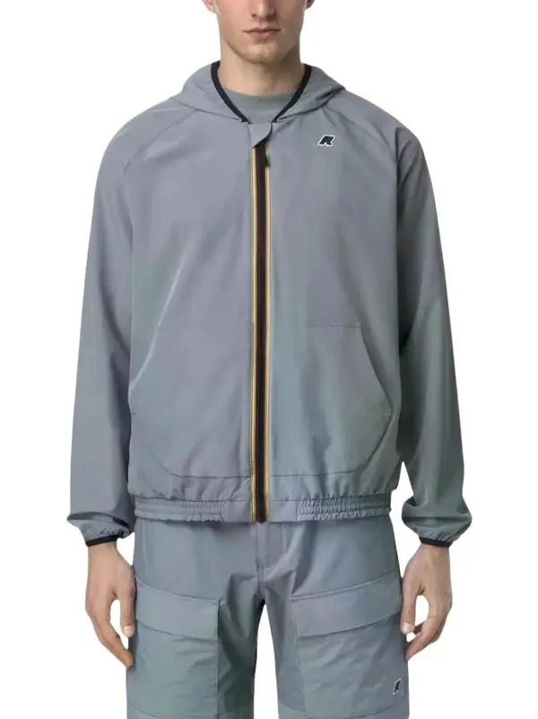 K-WAY Sia Hooded Jacket - Grey