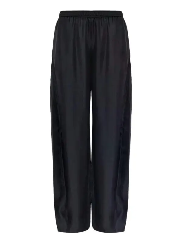 Alexander Wang Silk Palazzo Pants - Blue