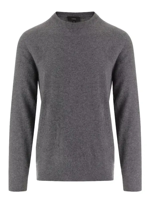 Vince Cashmere Crew-neck Pullover - Grey