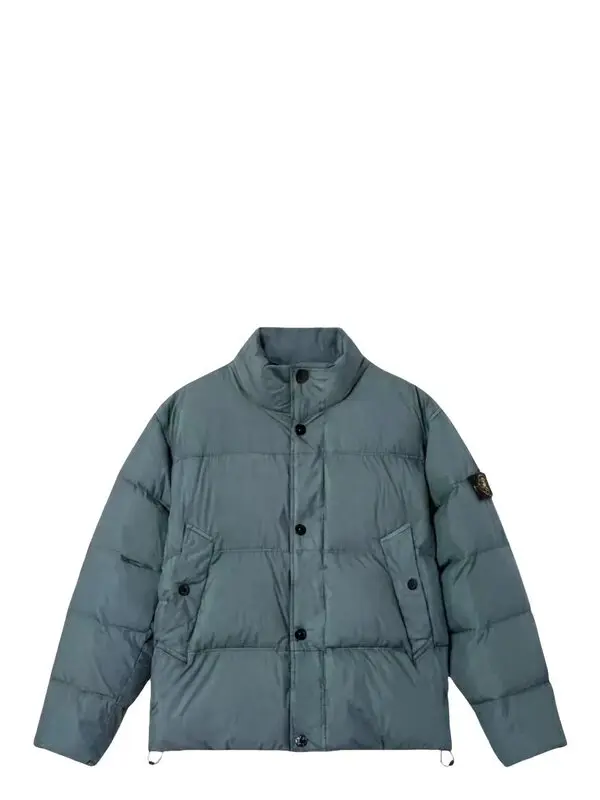Stone Island Crinkle Reps Ny Jacket - Green