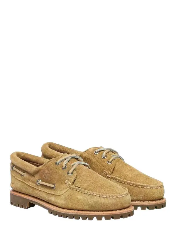Timberland Suede Boat Shoes - Brown