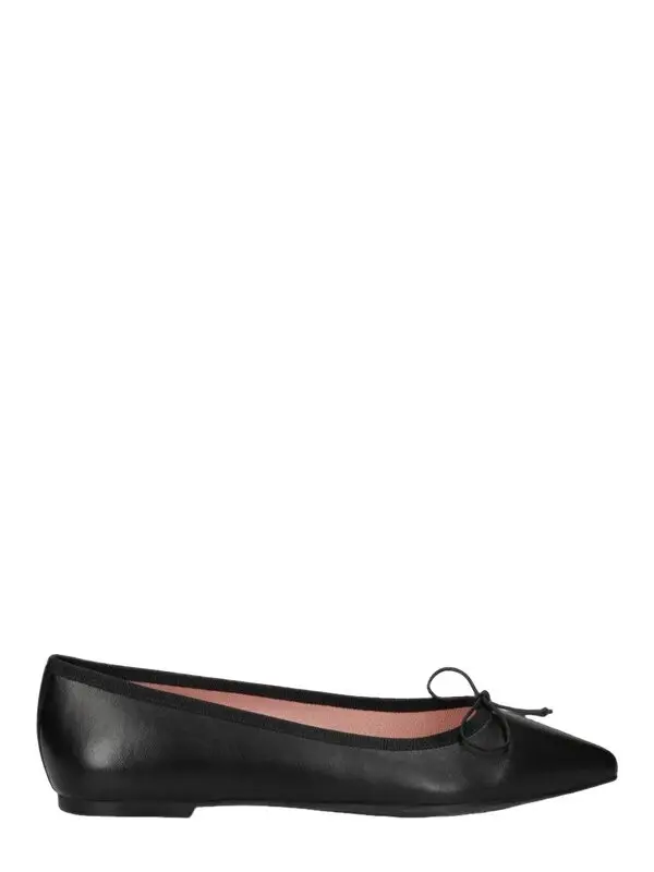 Pretty Ballerinas Ella Pointed-toe Ballet Flats - Black