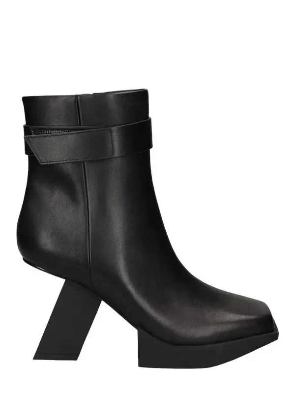 United Nude Sculptural Platform Ankle Boots - Black