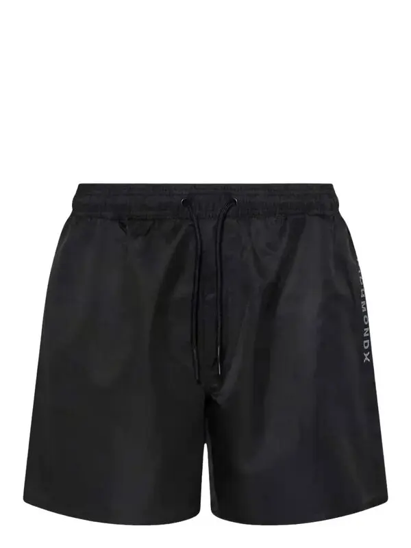 John Richmond Uomo Amet Swim Shorts - Black