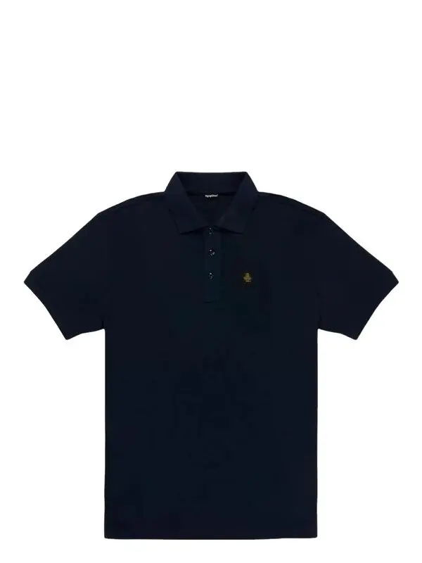 REFRIGIWEAR Kurt Logo-patch Polo Shirt - Blue
