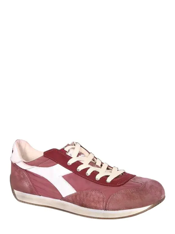 DIADORA Equipe Vela Sw Suede-panelled Sneakers - Red