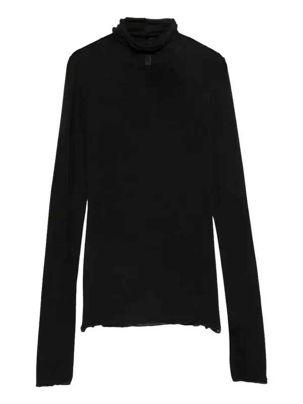 DANIELE FIESOLI Cashmere Roll-neck Knit - Black