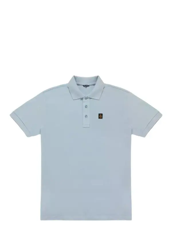 REFRIGIWEAR Kurt Logo-patch Polo Shirt - Blue