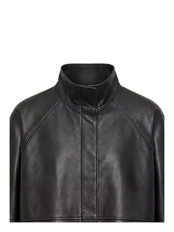 Soeur Gamma Leather Jacket - Black