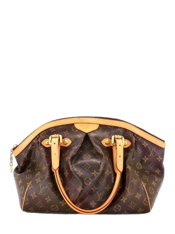 LOUIS VUITTON Tivoli Handbag Monogram Canvas Gm Satchel - Brown