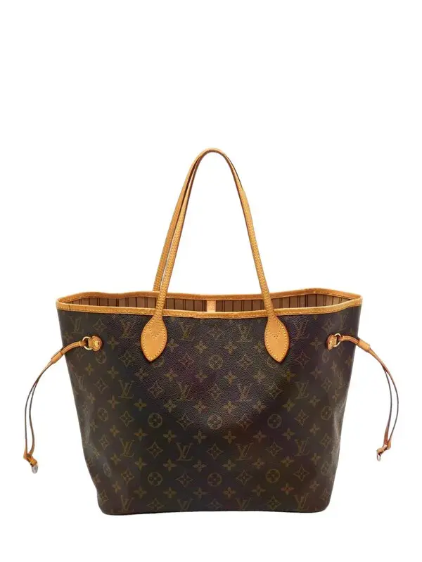 LOUIS VUITTON Monogram Canvas Neverfull Tote Bag - Brown