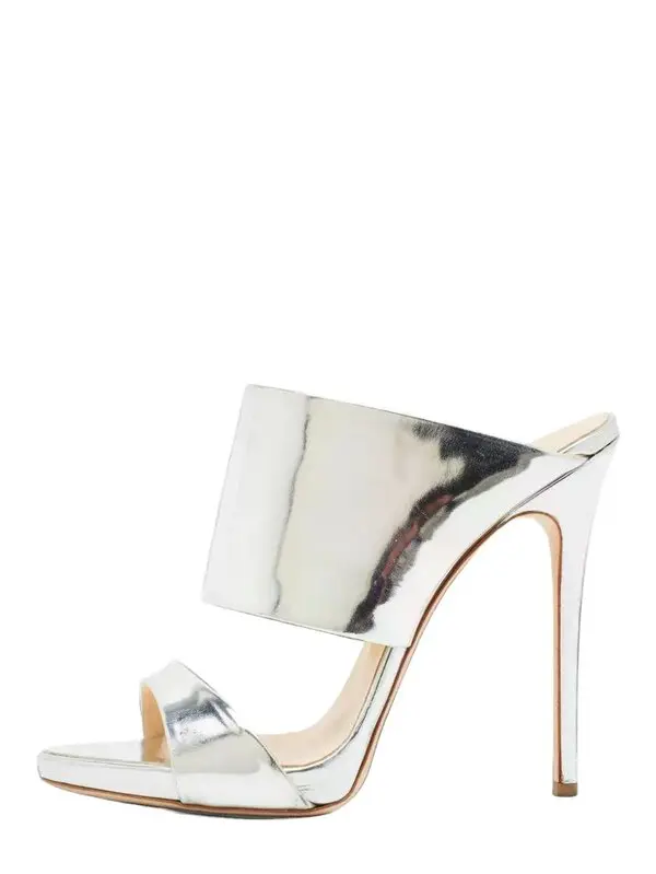 GIUSEPPE ZANOTTI Andrea Dual-strap Sandals - Grey