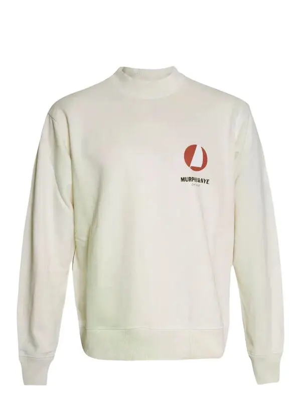 MURPHY&NYE Sheave Logo-print Sweatshirt - Neutrals