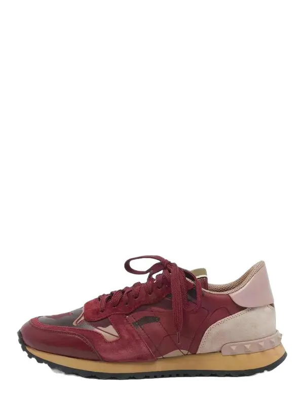 Valentino Garavani Rockrunner Sneakers - Red