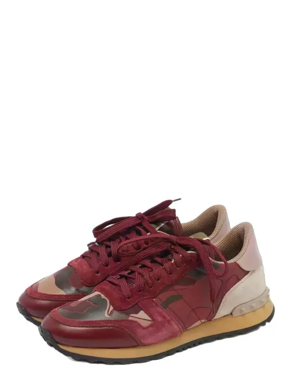 Valentino Garavani Rockrunner Sneakers - Red