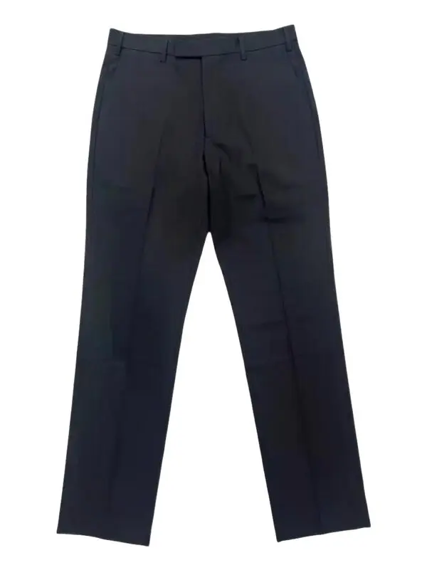 MICHAEL COAL Slim-fit Tailored Trousers - Black