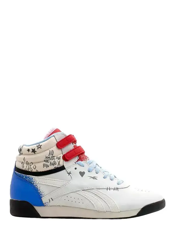 REEBOK Strap-print High-top Sneakers - Neutrals