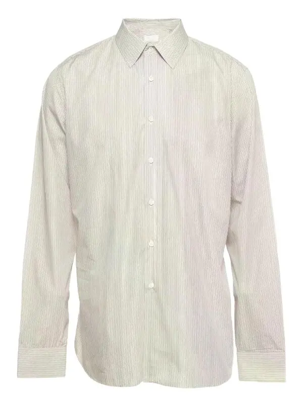 Prada Striped Button-down Shirt - White