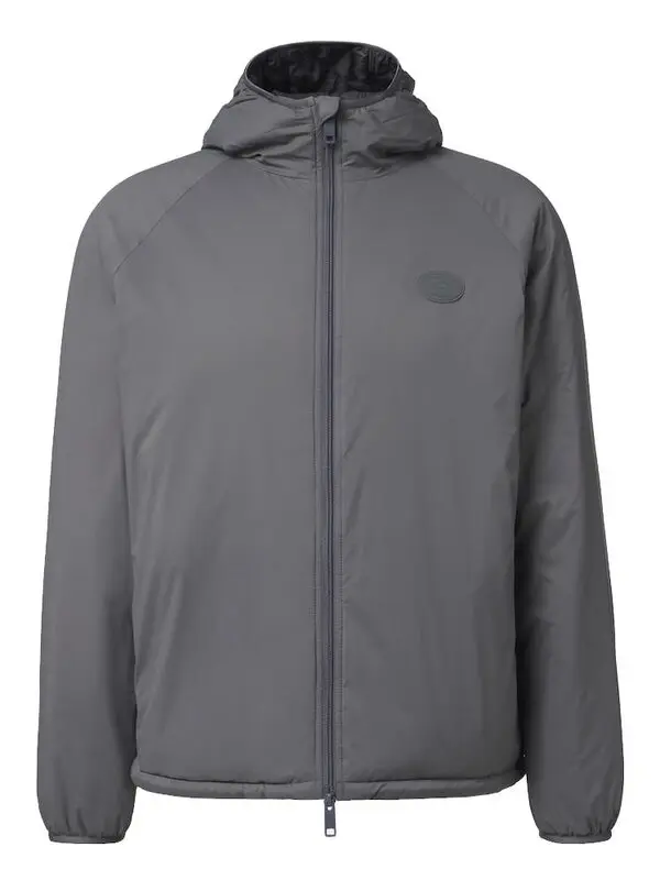 Burberry Hooded Padded Technical Jacket - Grey