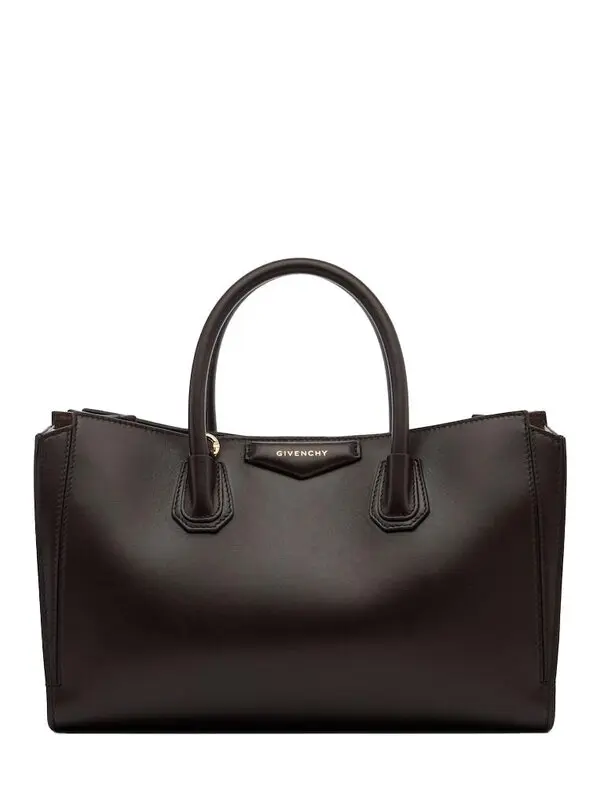 Givenchy Antigona Catchall Small Leather Top-handle Bag - Brown