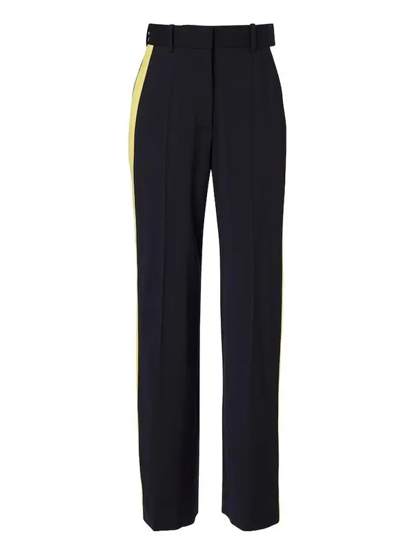 Loewe Striped Straight Pants - Blue