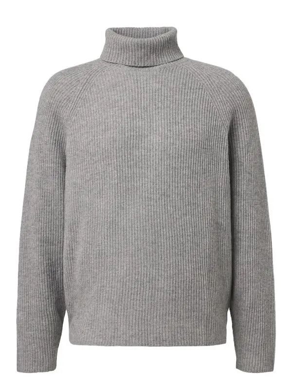 Gabriela Hearst Cashmere Turtleneck Sweater - Grey