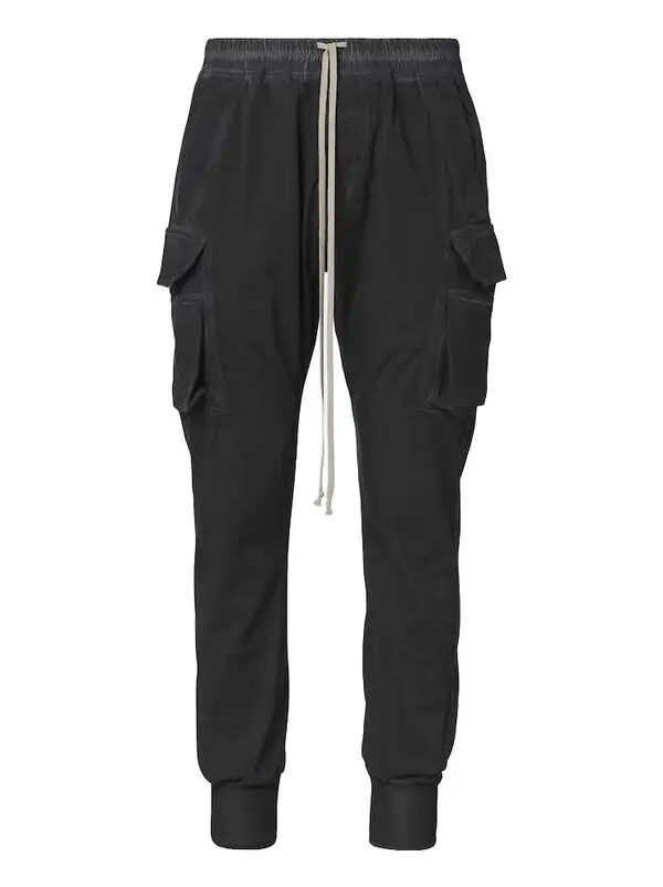 Rick Owens Mastodon Cut Denim Slim Pants - Grey