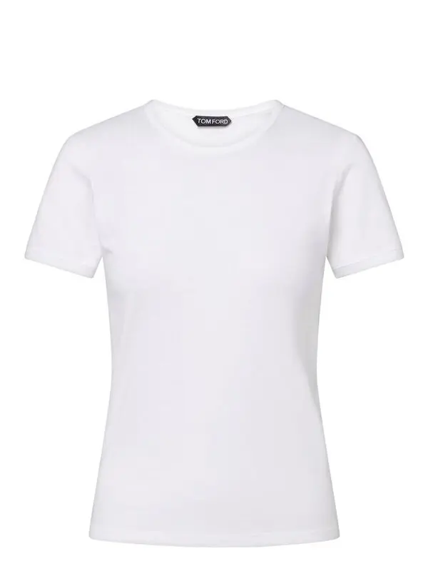 TOM FORD Cotton Jersey T-shirt - White