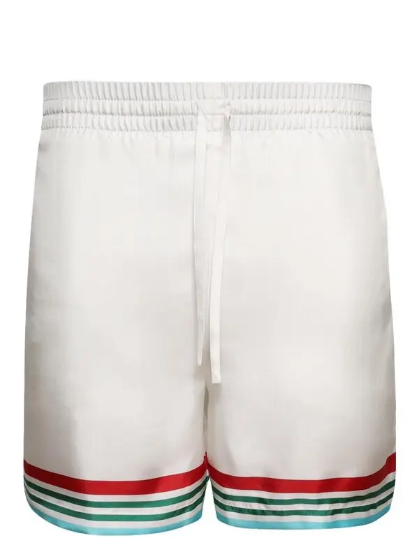 Casablanca Casa Way World Series Shorts - White
