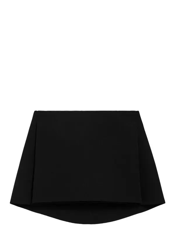Balenciaga Folded Skirt - Black