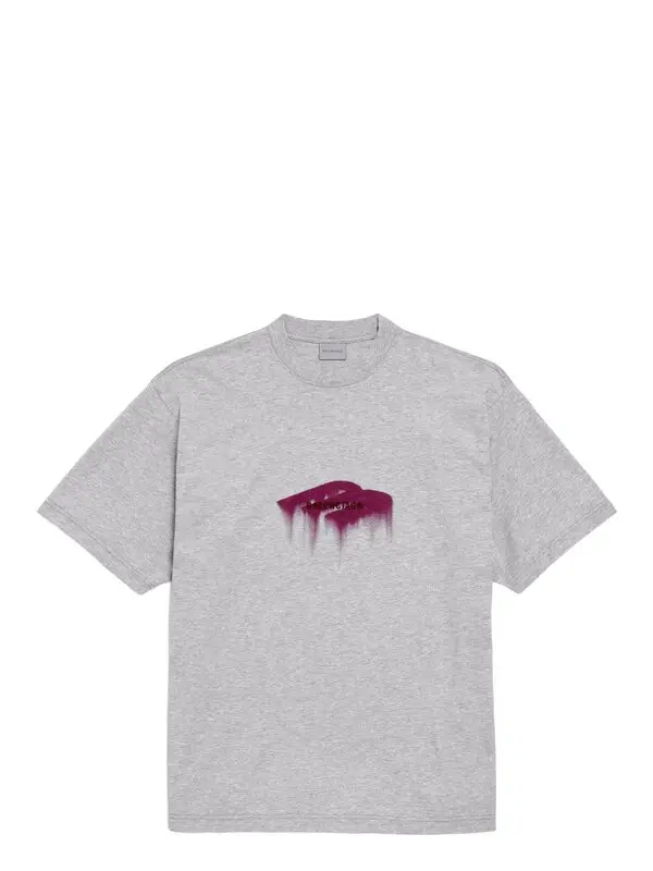 Balenciaga Wet Brush Medium Fit T-shirt - Grey