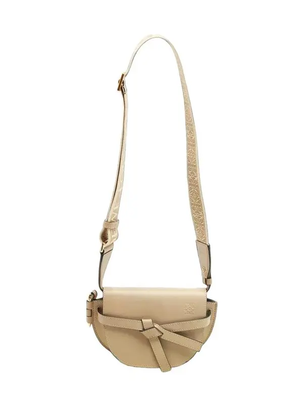 Loewe Mini Gate Cross-body Bag - Neutrals