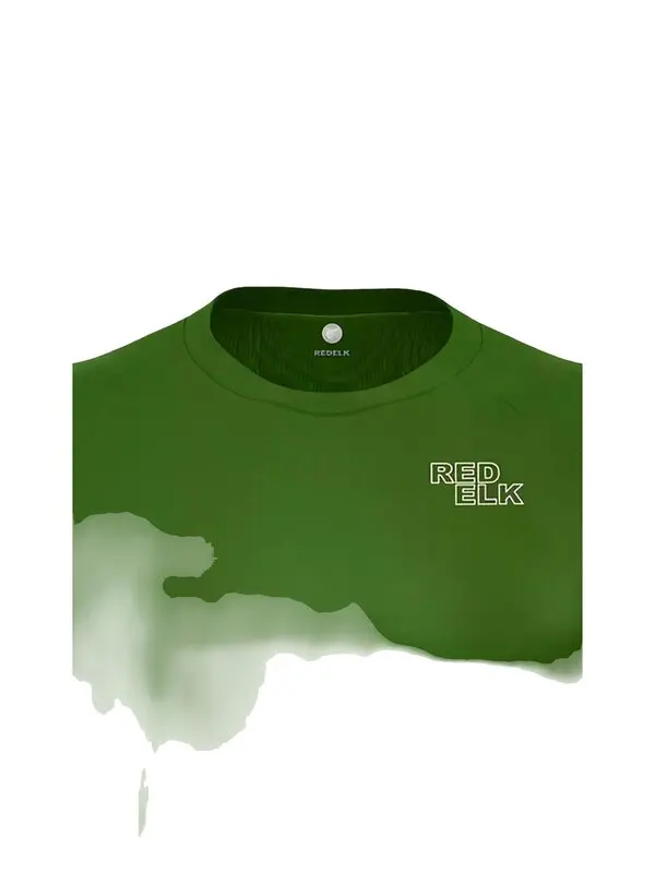 REDELK Logo-print Raglan-sleeve T-shirt - Green