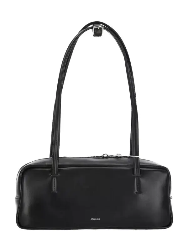 STAND OIL Logo-print Shoulder Bag - Black