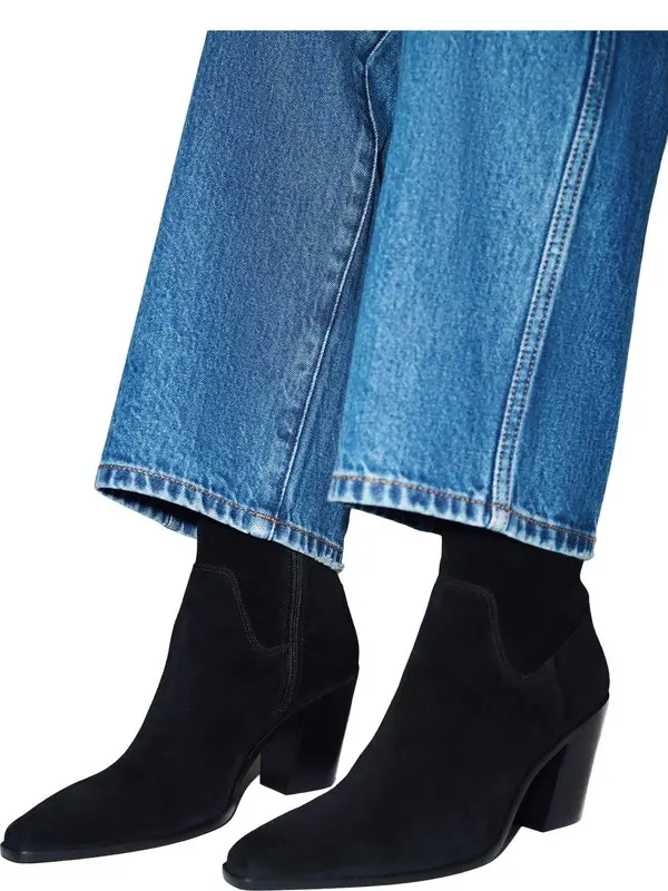 REFORMATION Dominique Boot - Black