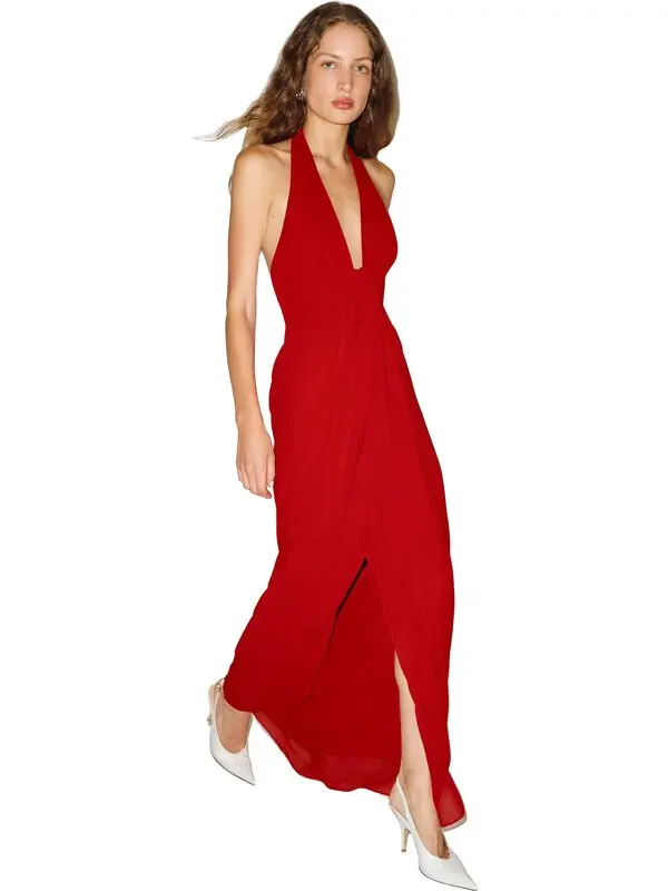 REFORMATION Alannah Dress - Red