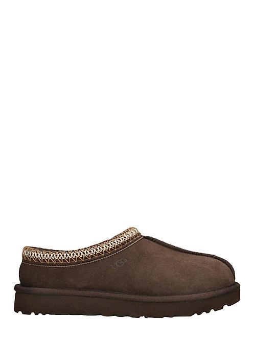 UGG Tasman Ii Suede Slippers - Dark Brown