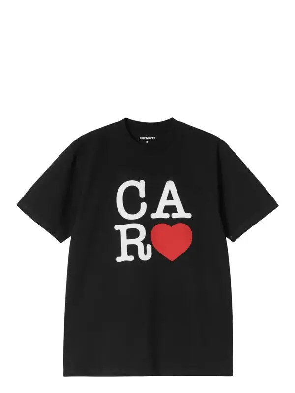 Carhartt Work In Progress Short-sleeve I Hartt T-shirt - Black