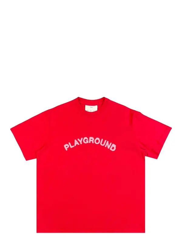 SONG FOR THE MUTE Playground Standard Tee - Red