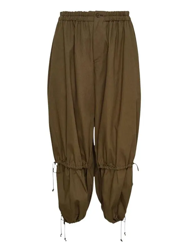 Y’s U-double Gather Pant - Tan