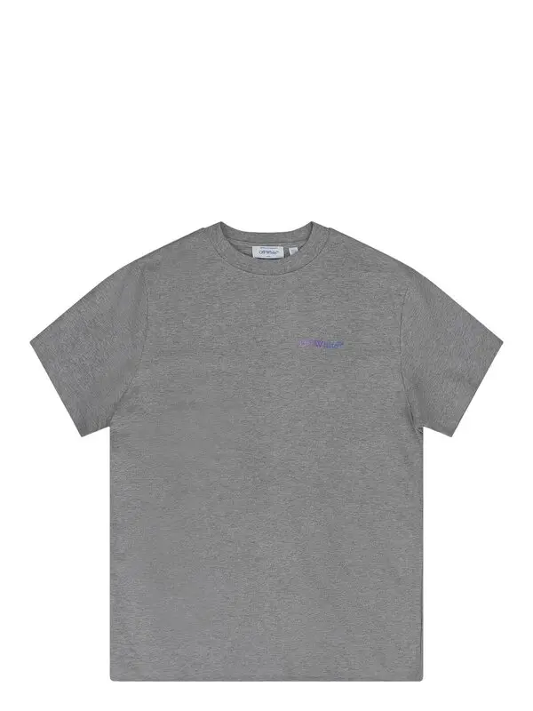 Off-White Heather Jersey T-shirt - Grey