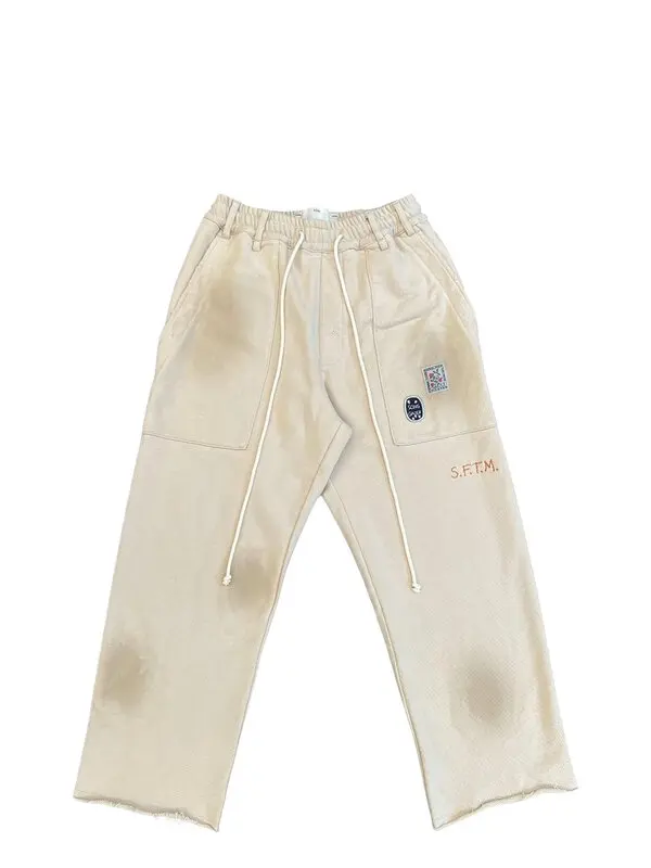 SONG FOR THE MUTE Gym Track Pant - Tan
