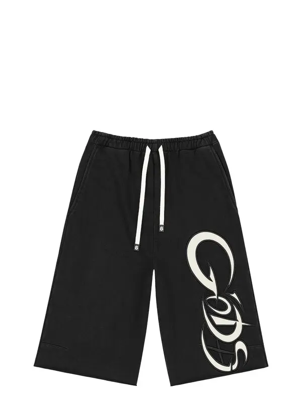GODSPEED Age 3qtr Shorts - Black