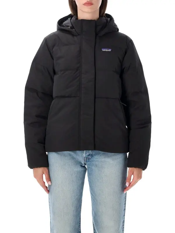 Patagonia Hooded Puffer Jacket - Nero