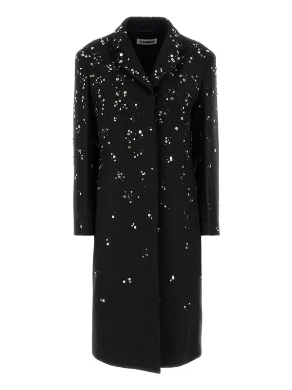 JIL SANDER Embroidered Wool Jacket - 010