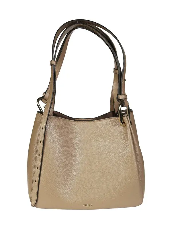 Furla Nuvola M Tote Handbag - Beige