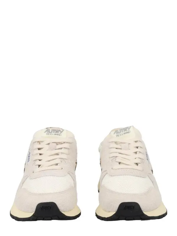 AUTRY Cow Leather & Nylon Sneakers - Multicolour