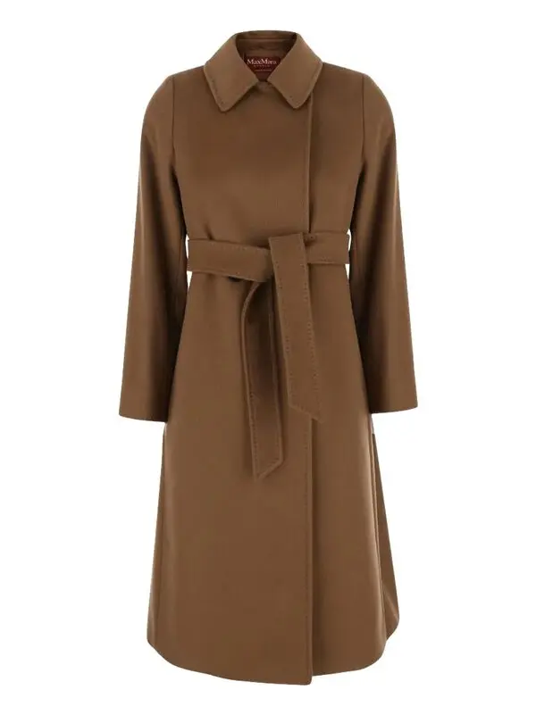 Max Mara 2-in-1 Virgin Wool Coat - Marrone