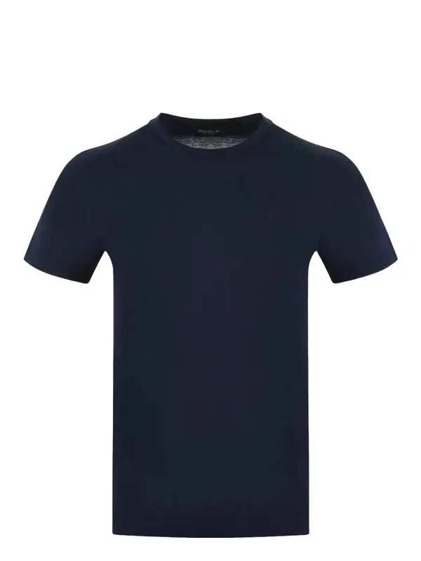 DONDUP Logo-patch T-shirt - Blue